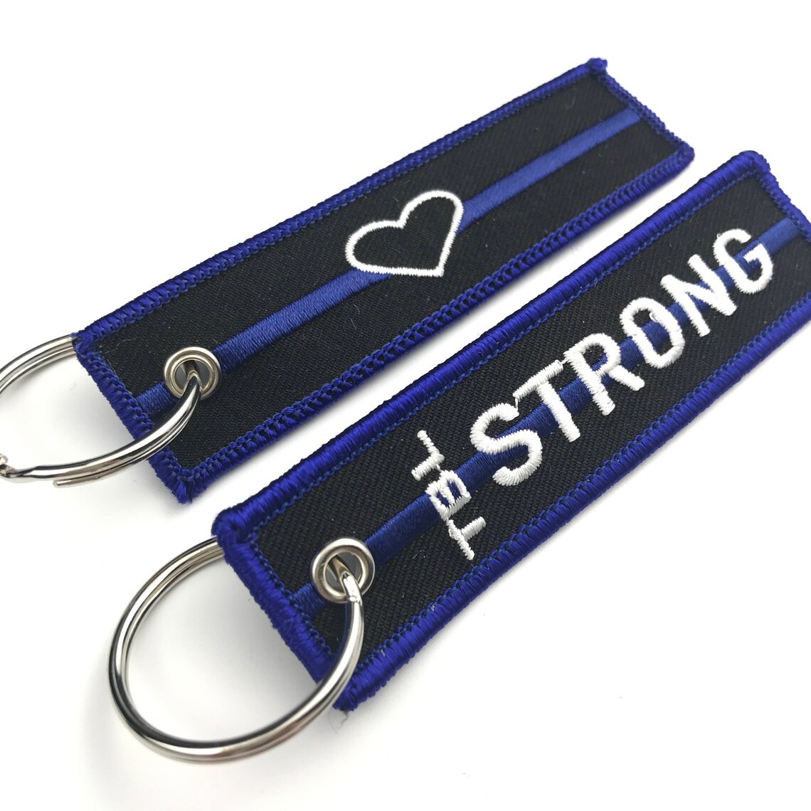 50 Flight Keycahin Custom Embroidery Flight Tag Embroidered | Etsy