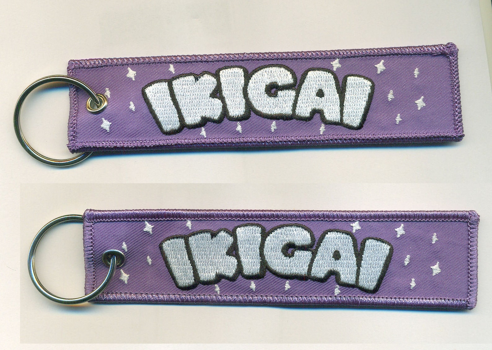 Custom Keychain Jet Tag Anime Key Tag Embroidered Keychain - Etsy