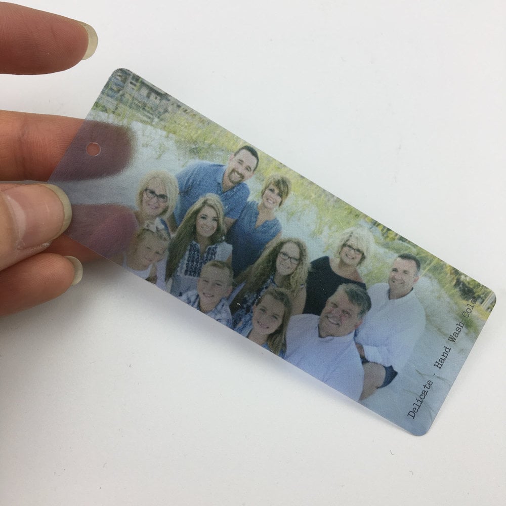 1000 Clear Plastic Hang Tag PVC Hang Tags Custom Plastic | Etsy UK