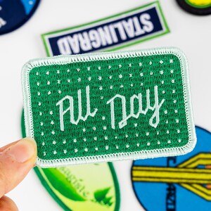 Custom Photo Embroidered Logo Patches, Made With Image Text Logo or ...