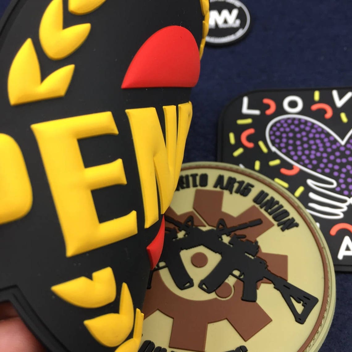 Rubber Patch Custom Custom Rubber Patch Logo Custom Pvc | Etsy