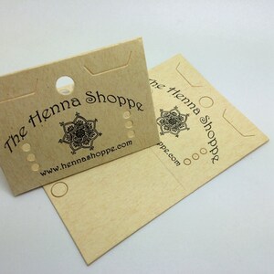 500 Custom Printed FOLDED Hang Tags, Folded Price Tags, Folded Gift ...