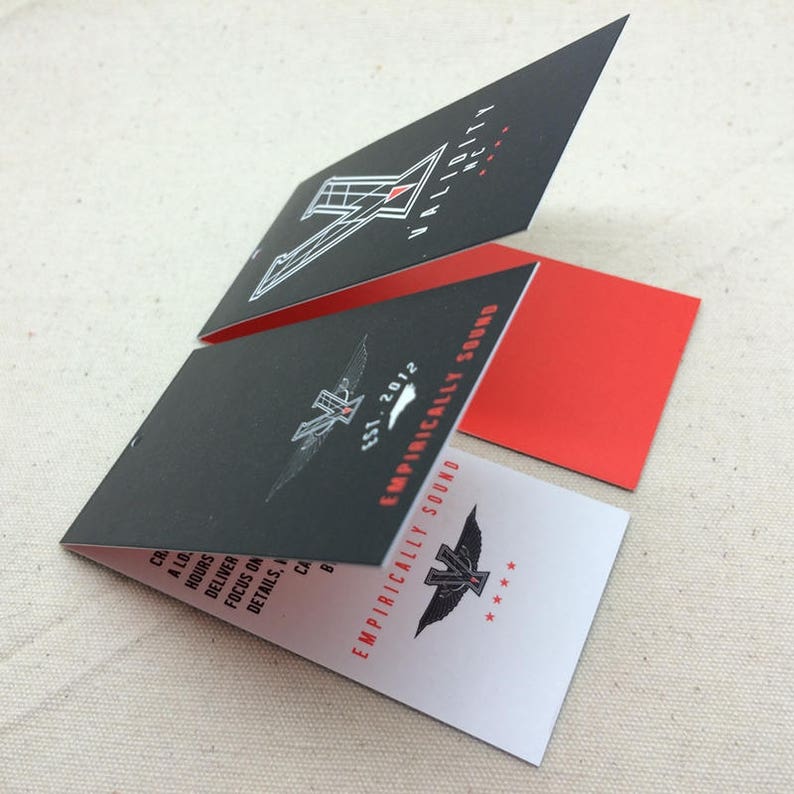 500 Custom Printed FOLDED Hang Tags Folded Price Tags Folded - Etsy