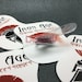 100 Custom Vinyl Stickers for Cup, Vinyl Sticker Custom, Clear Vinyl ...