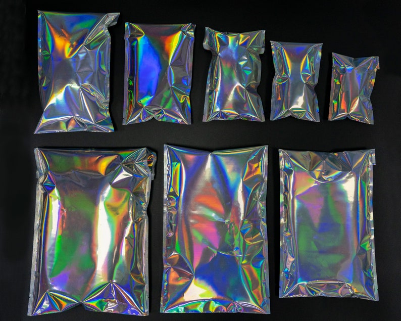 Personalized Holographic Bag Personalized Holographic Bag | Etsy