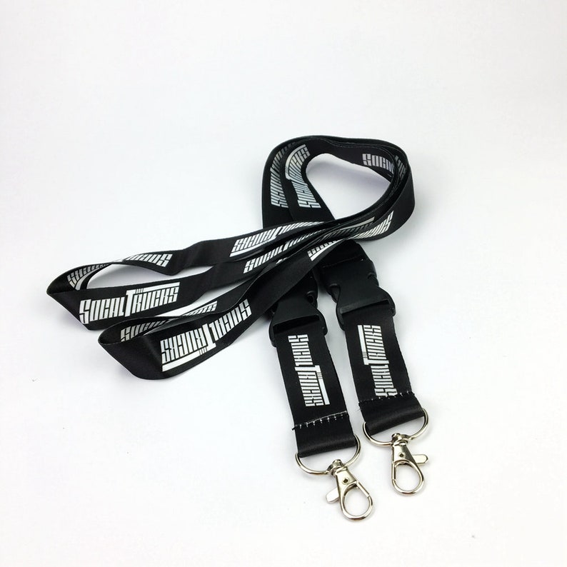 200 Custom Lanyards Event ID Pass Badge Neck Strap Tag | Etsy