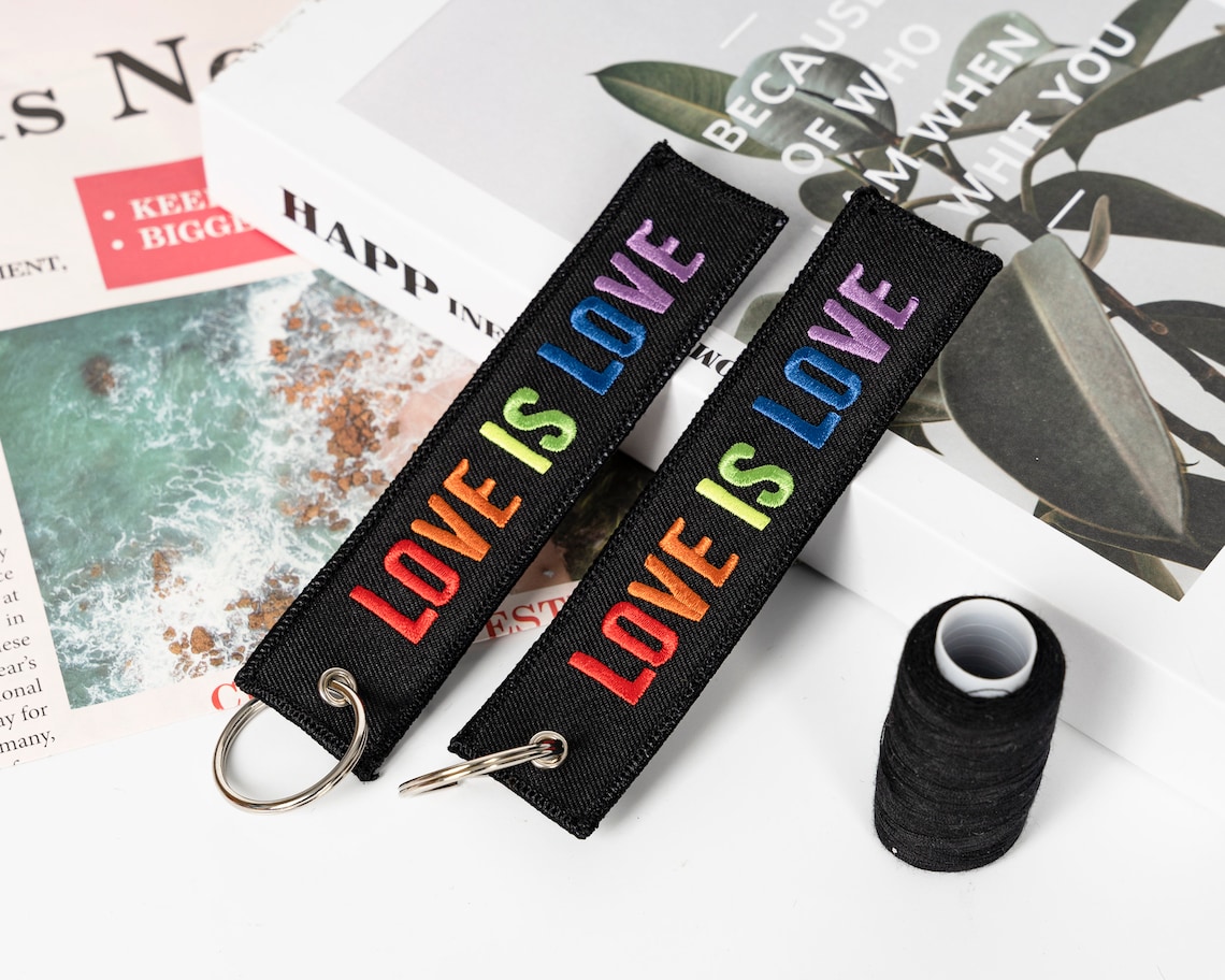 Custom Flight Tags, Custom Key Tags. Embroidered Key Chains ...