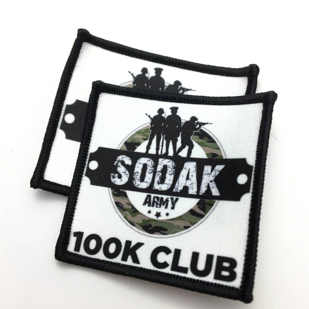 50 Silk Screen Patches, Screen Printed Patches, Printed Patches ...