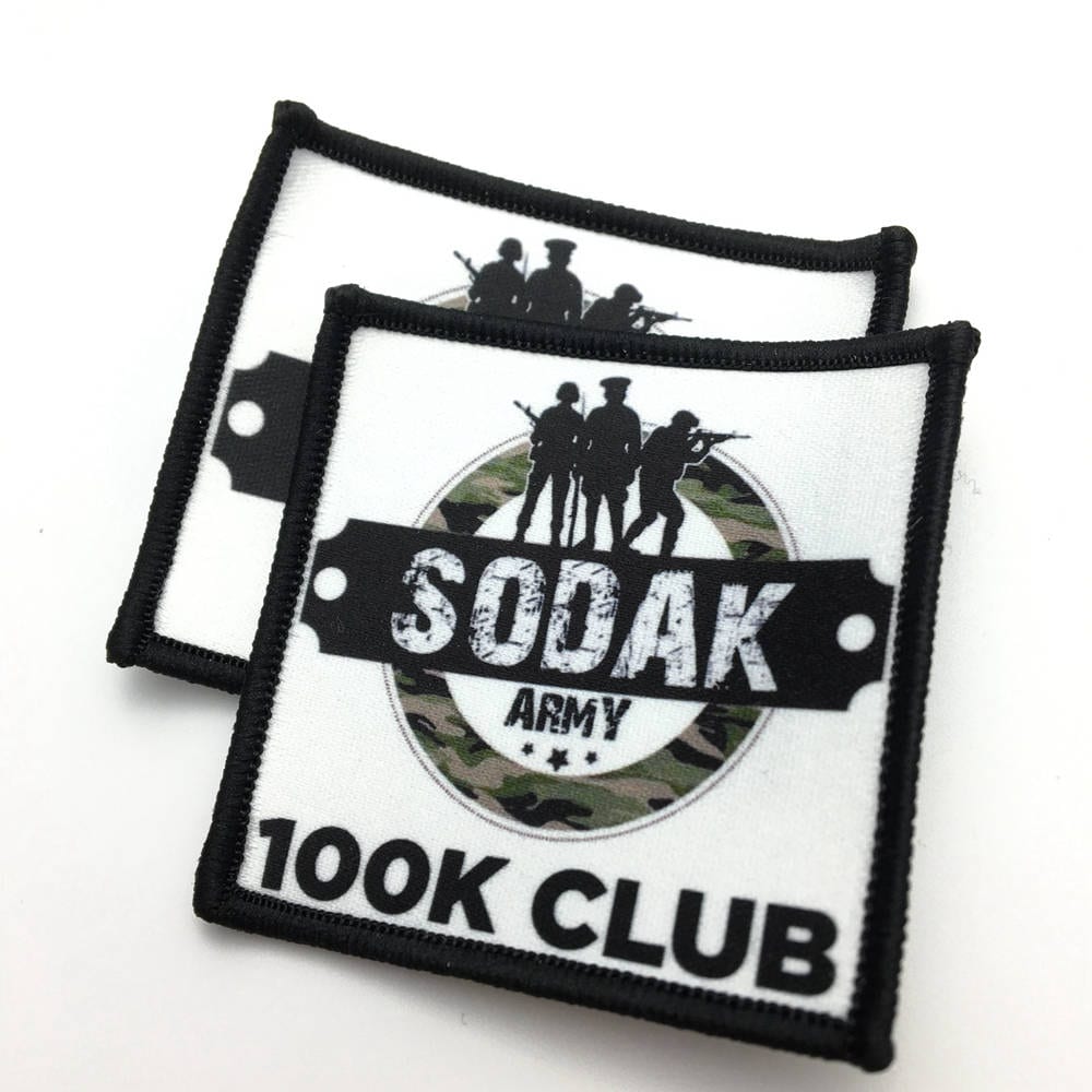 50 silk screen patches screen printed patches printed | Etsy