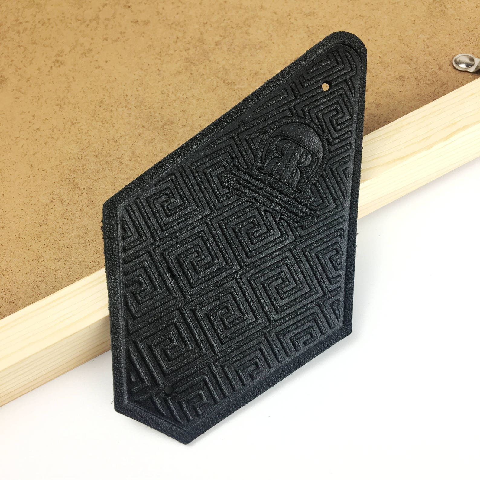 50pcs Genuine Leather Patch Custom Embossed Genuine Leather - Etsy