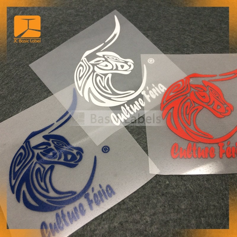 1500 Custom Heat Transfer Label Transfer Labels Heat | Etsy