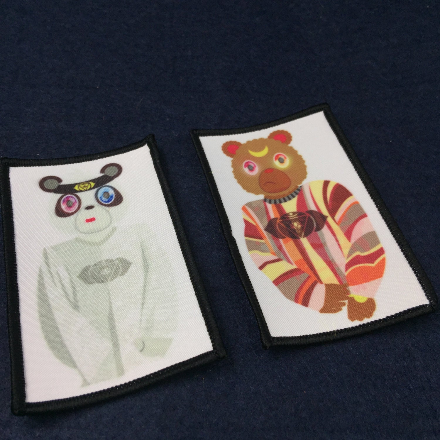 25 custom digital patch printed patch digital printed patch | Etsy