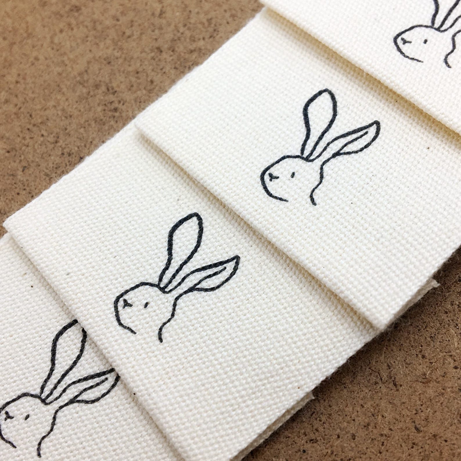 1000 cotton printed label Custom name labels for clothing | Etsy
