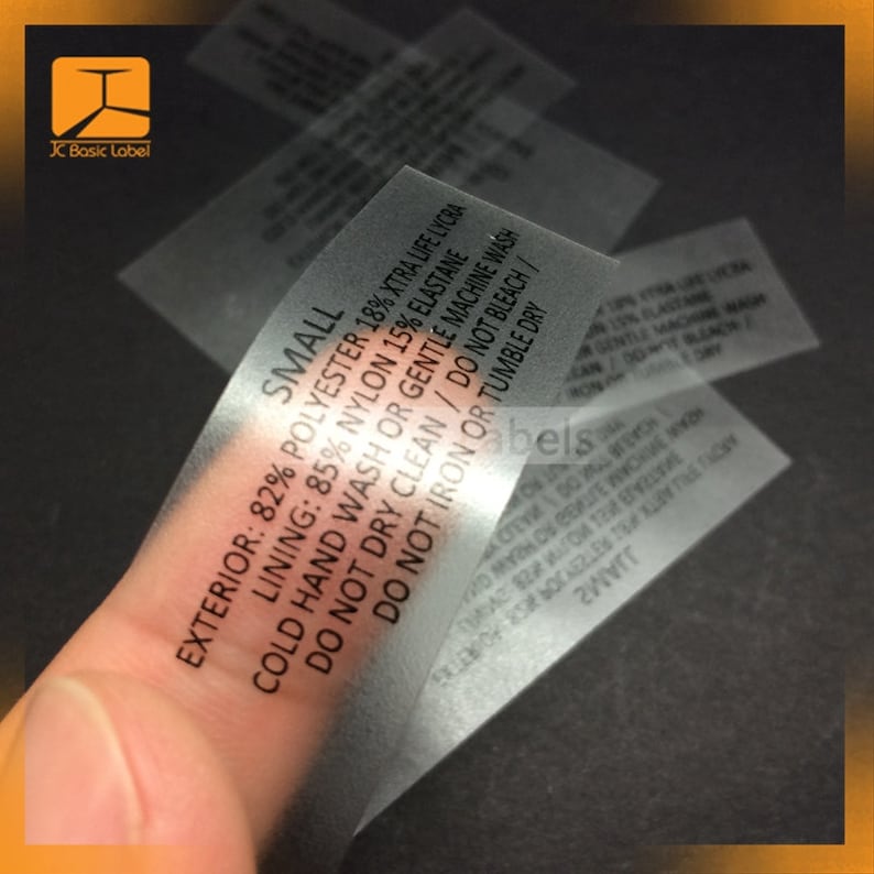 500 Custom TPU Labels Rubbery Label TPU Tags Sport Labels | Etsy