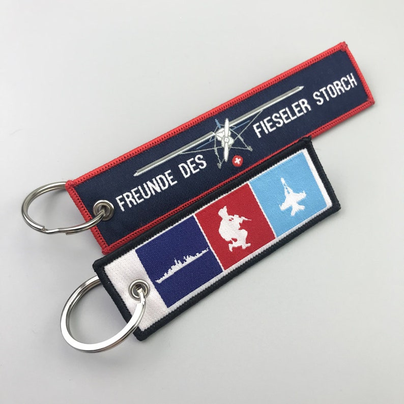 100 Custom Woven Key Chain Flight Key Ring Custom Jet Tags - Etsy