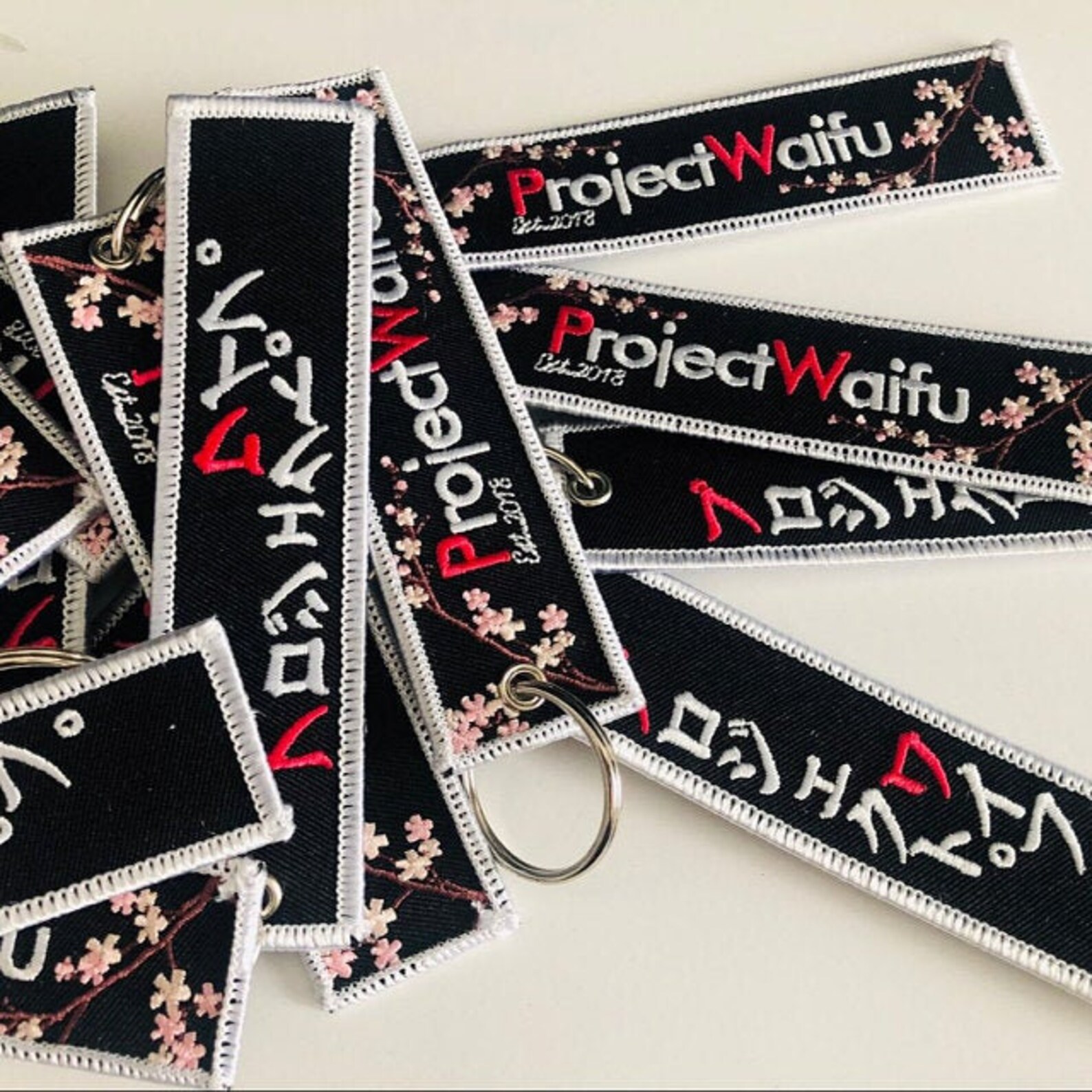 Flight Keychain Flight Key-chain Flight Tag Embroidery - Etsy