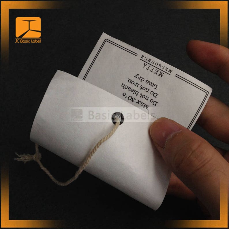 500 Custom Tyvek Hang Tags Custom Logo Tyvek Hang Tag Tyvek - Etsy