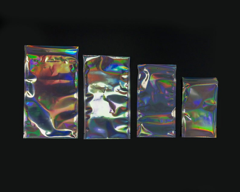 Personalized Holographic Bag Personalized Holographic Bag | Etsy