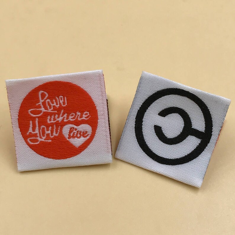 600 Custom Hem Labels Hem Tags Woven Tags Clothing Labels | Etsy