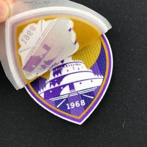 100 3D Flock Patch, Custom Tatami Background Soccer Flocking Patches, Flocking Patches Sports ...