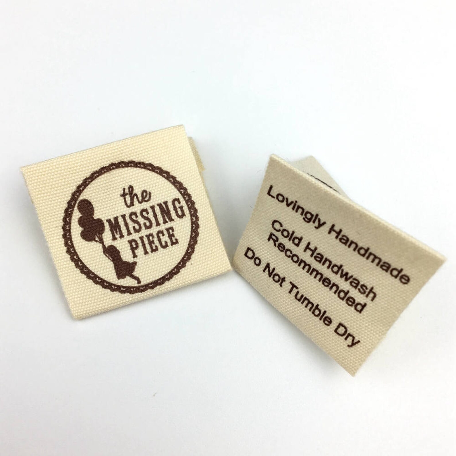 600 Cotton Printed Labels Garment Tags Cotton Printing Tags - Etsy