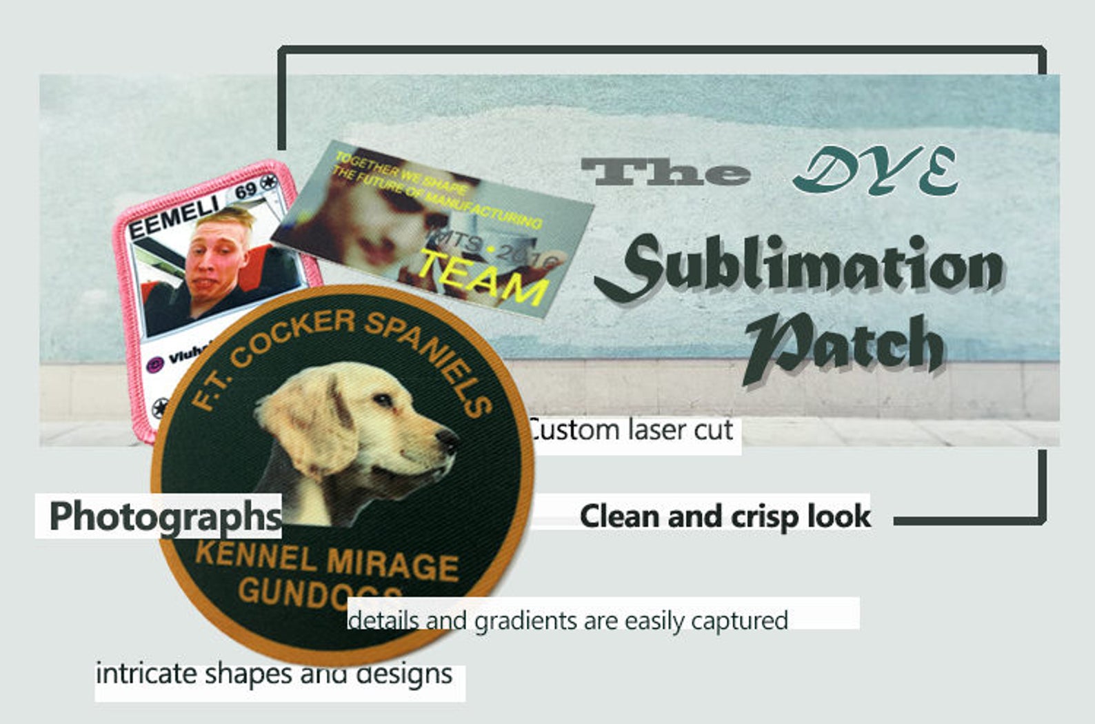 100 print patches custom photo patch picture patch | Etsy