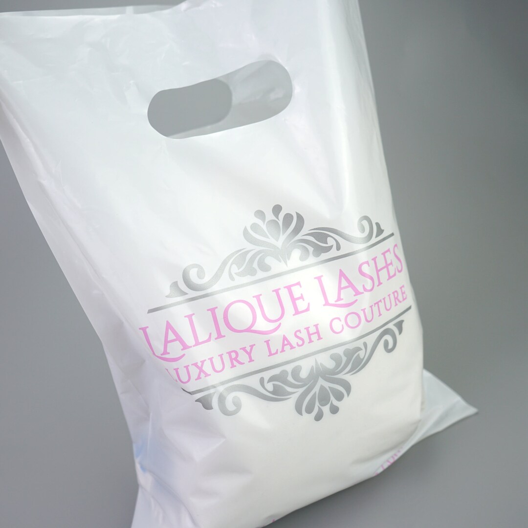 Custom Shopping Bags With Logo for Boutique Custom Plastic Bags With ...