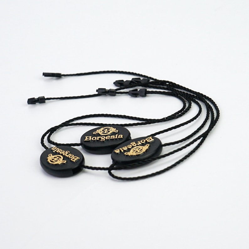 500 Custom Seal Tag Seal Tags Plastic Seal String Custom | Etsy