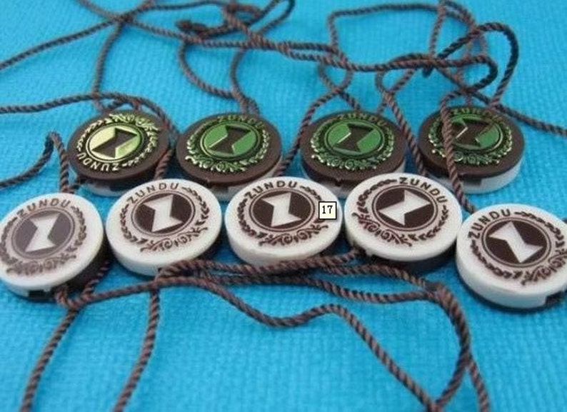 500 Custom Seal Tag Seal Tags Plastic Seal String Custom | Etsy