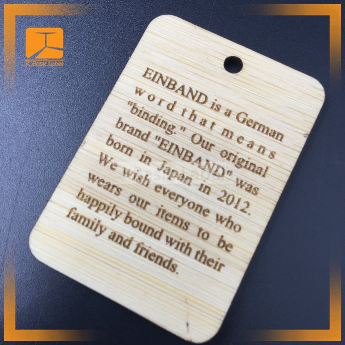 500 Bamboo Hang Tag Bamboo Hangtags Die Cut Bamboo Hangtags - Etsy