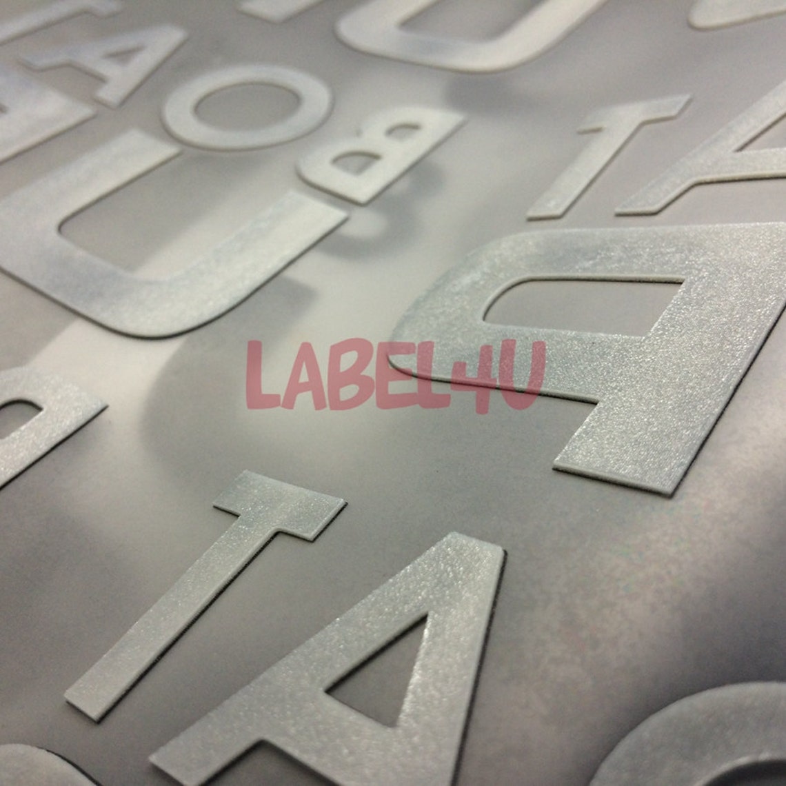 250 One Color Custom 3D Heat Transfer Label, Silicone Heat Transfer ...