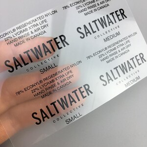 100 Custom Heat Press Transfers Label, Heat Press Clothing Labels for ...