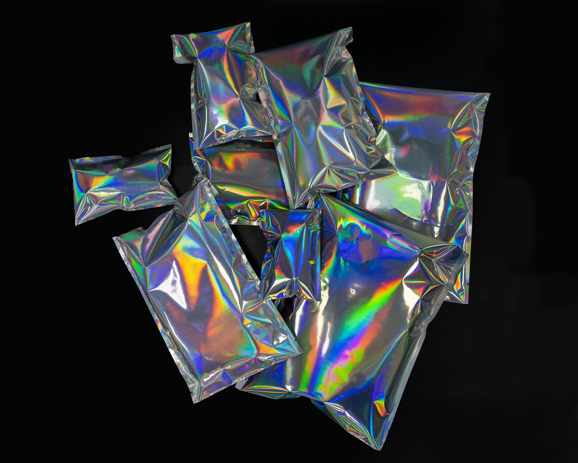 Personalized Holographic Bag Personalized Holographic Bag | Etsy