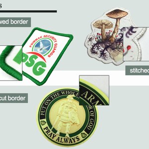 25 Custom Digital Patch, Printed Patch, Digital Printed Patch ...