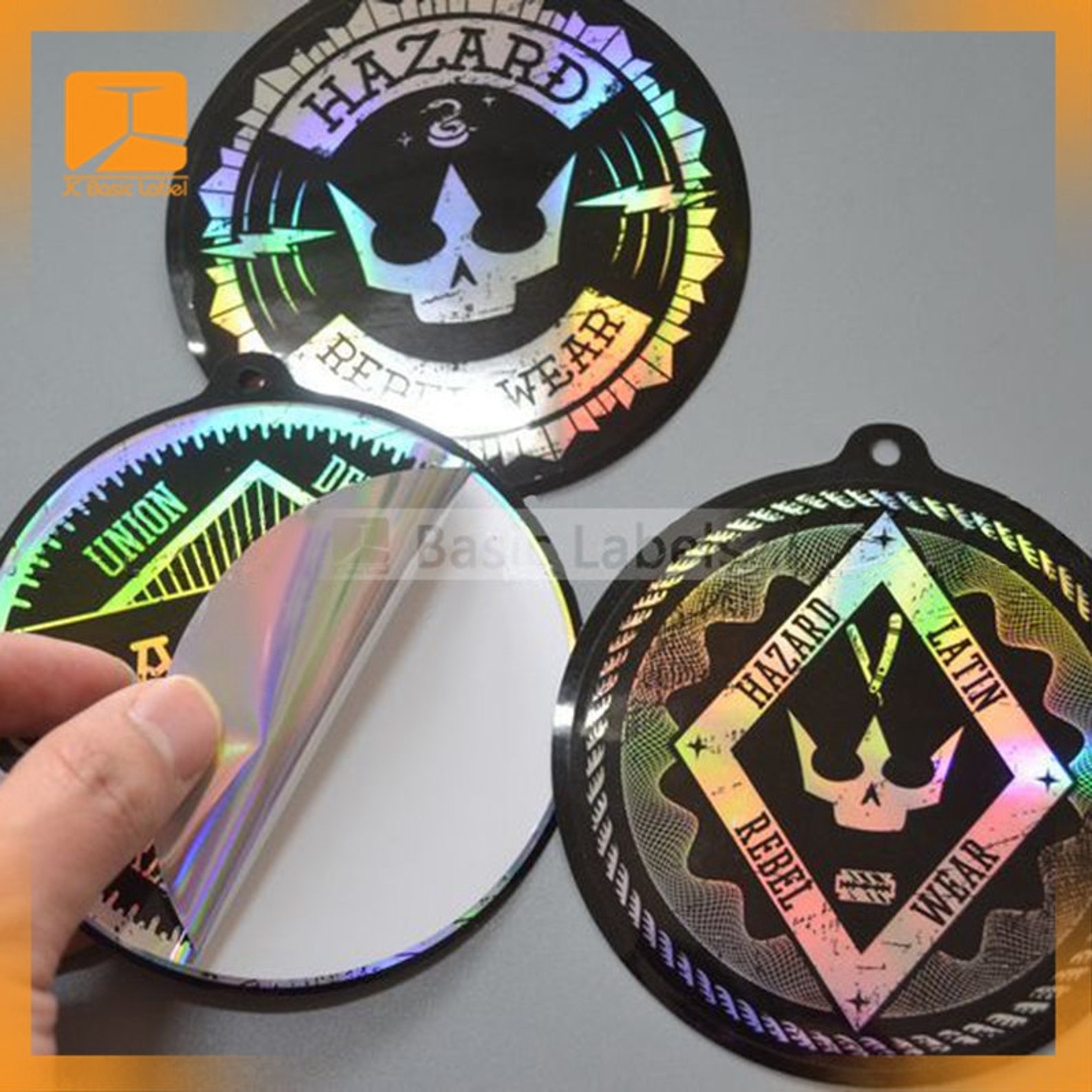 500 Custom Sticker Hang Tags Hang Tag Stickers Custom - Etsy