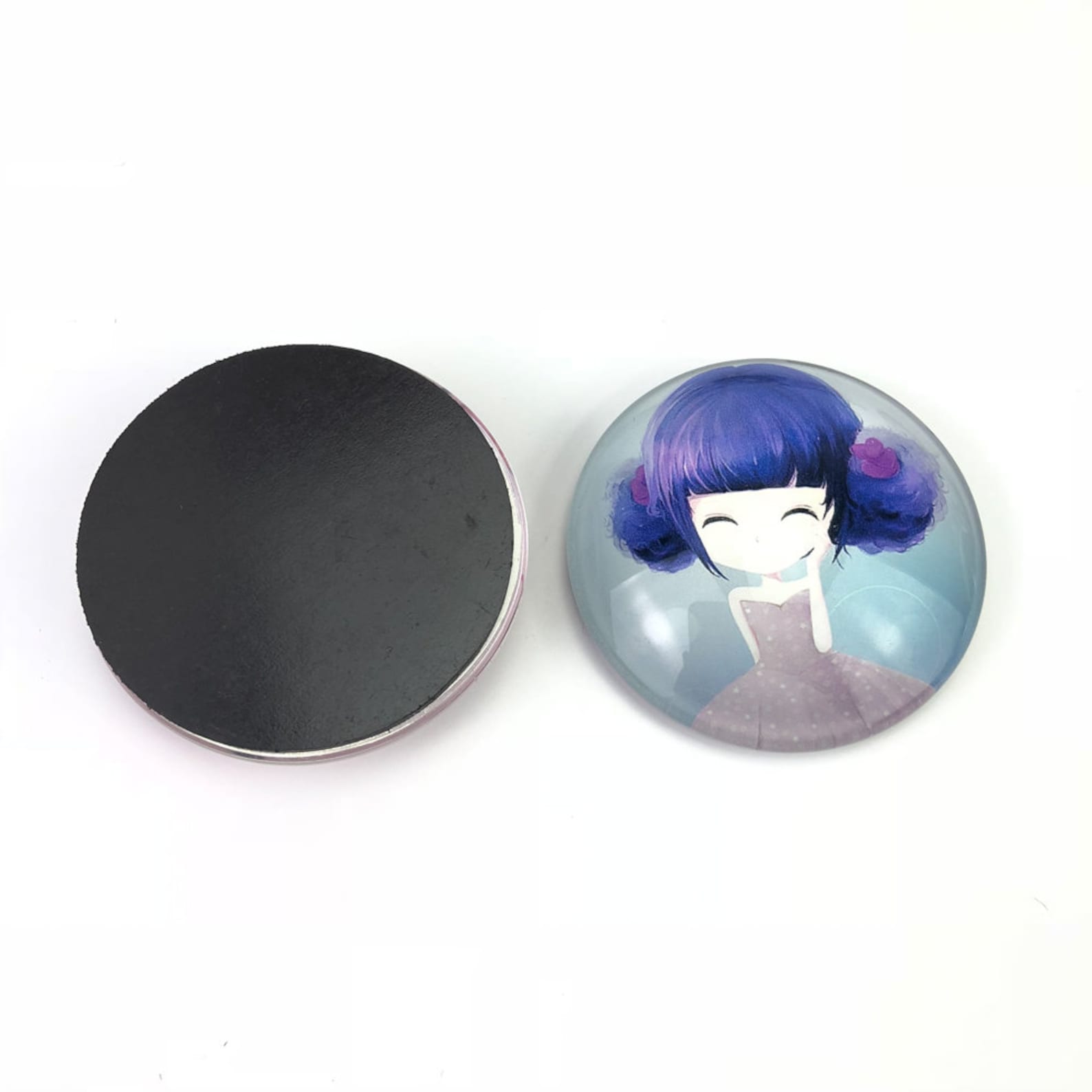 50pcs Custom Rubber Magnet Fridge Magnet Assorted Glass - Etsy