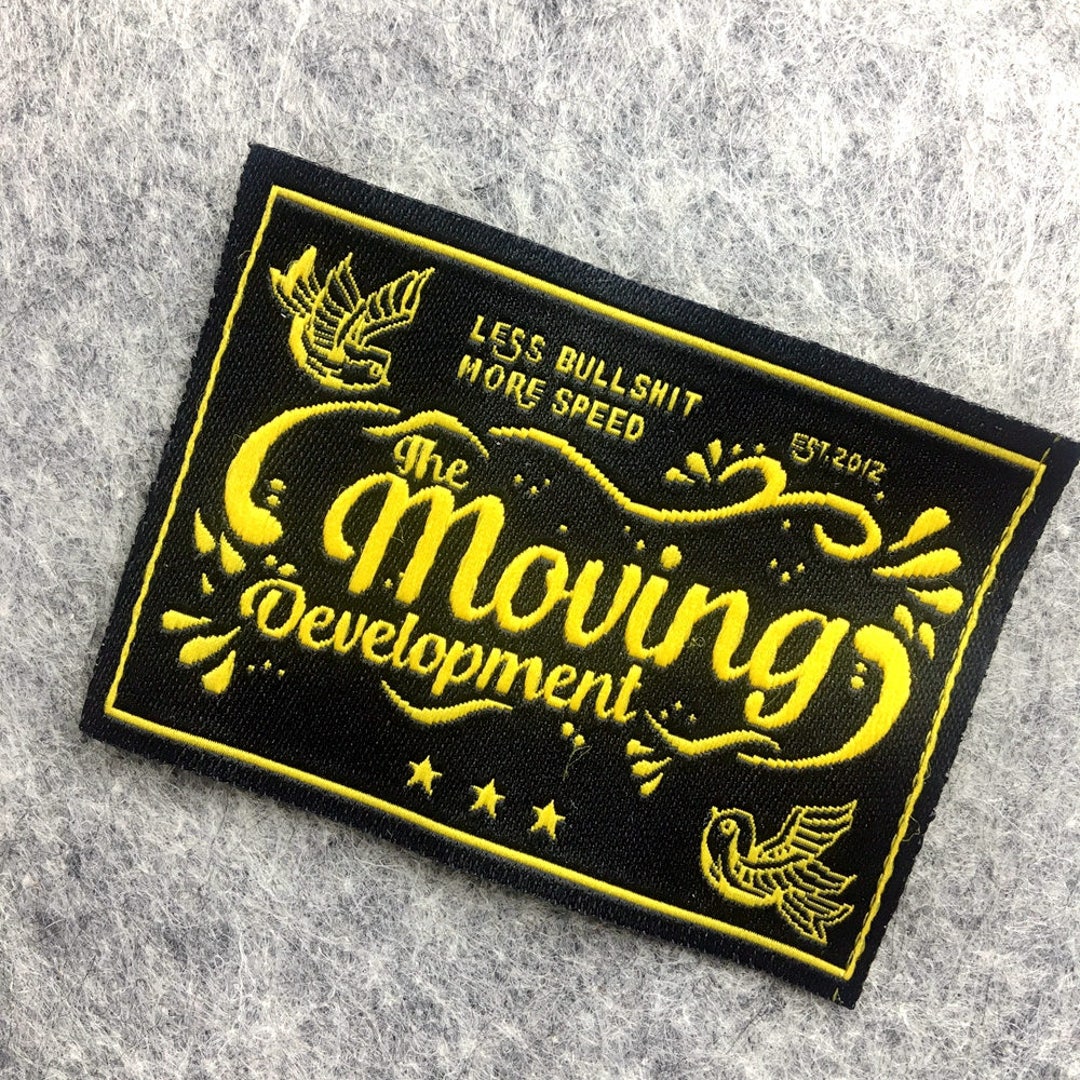 300 Custom Clothing Labels, Custom Woven Labels，woven Label for Text ...