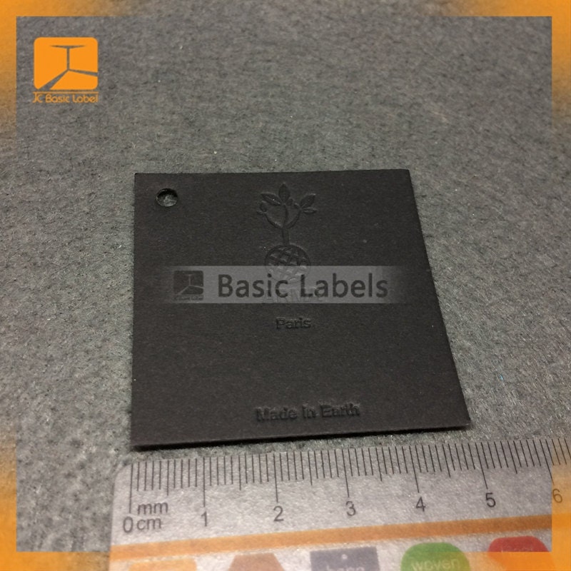 500 Embossed Hang Tags Custom Hang Tags Embossed Tags - Etsy