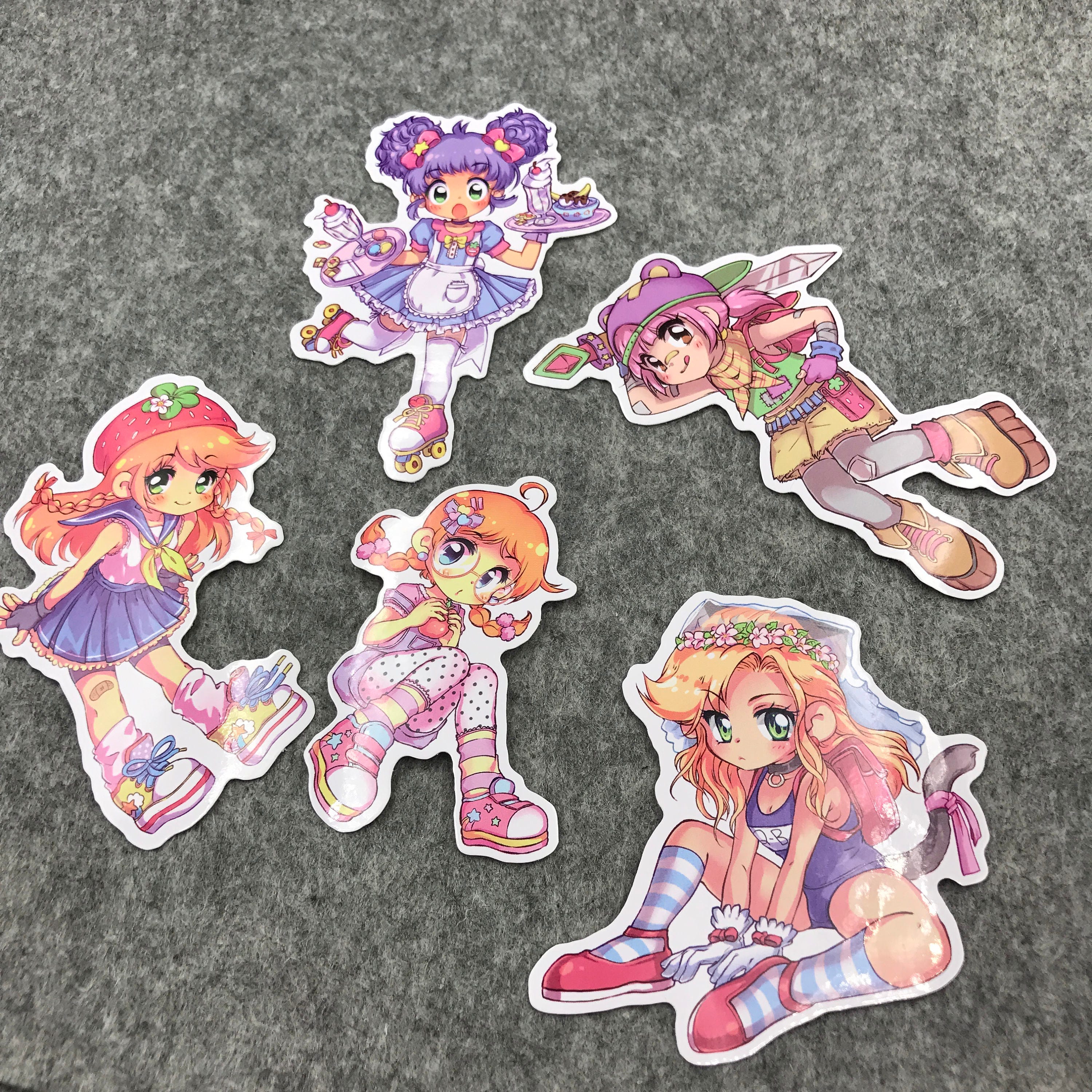 100 Custom die cut sticker stickers shape designdie cut | Etsy