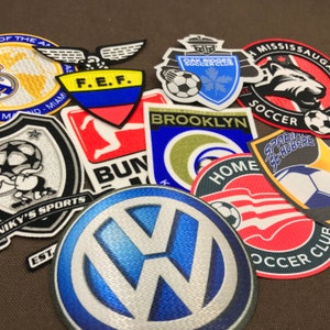 200 Flocking Patch, Custom 3d Flocking Patches, Football Shirt Soccer ...