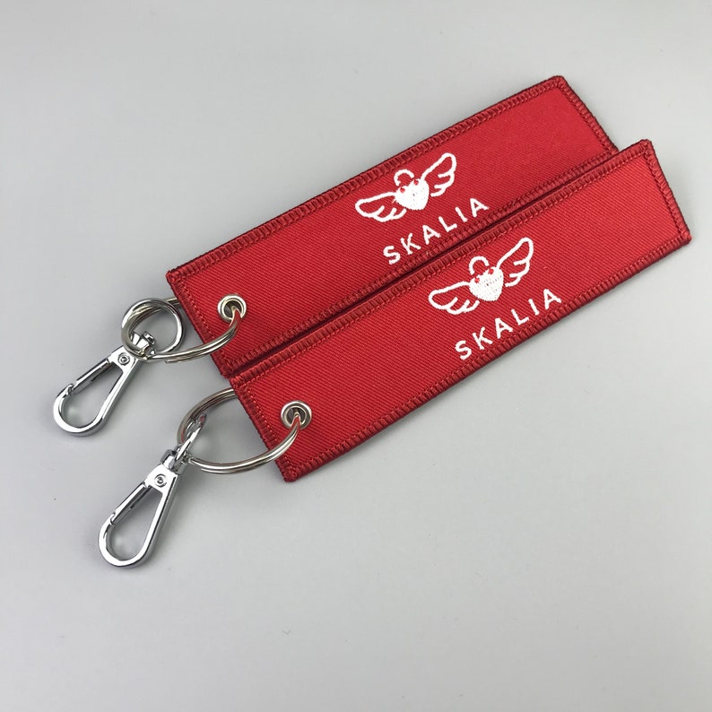 50 Custom Flight Key Chain Flight Embroidery Key Chain - Etsy Australia