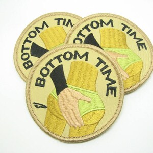 50 Custom Embroidered Badge , Iron on Embroidered Badge Custom Logo, (L ...