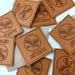 50pcs Leather Patch Leather Patch Custom Leather Labels - Etsy