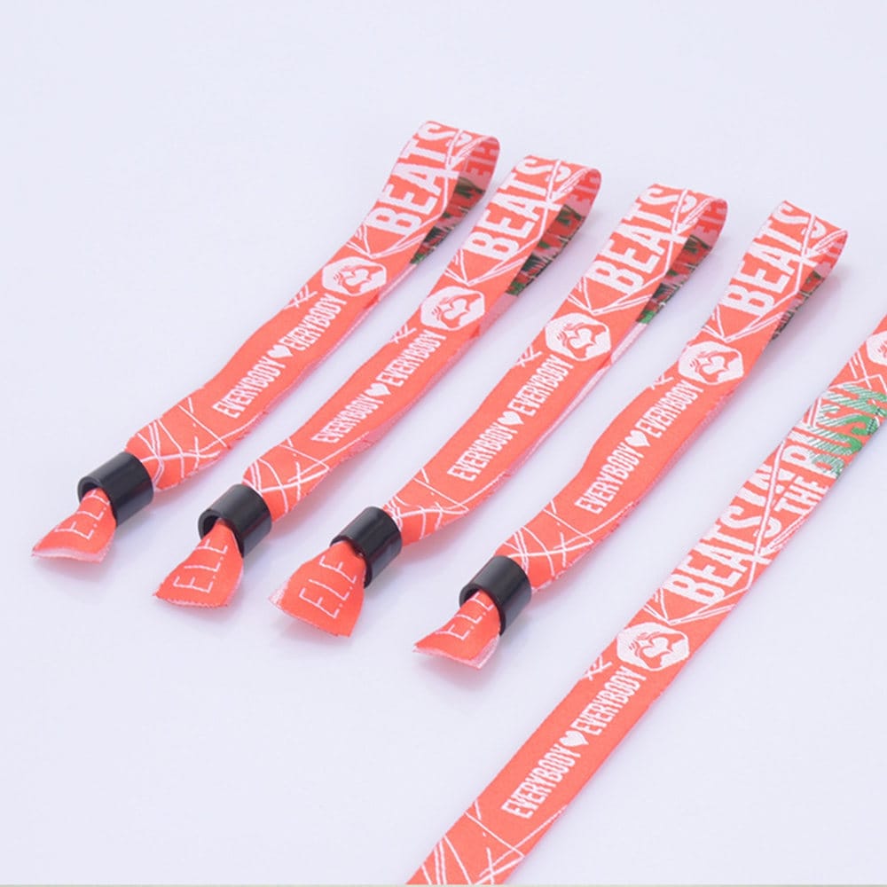 Custom Personalised Fabric Wristbands - Full Colour - Your: Design ...