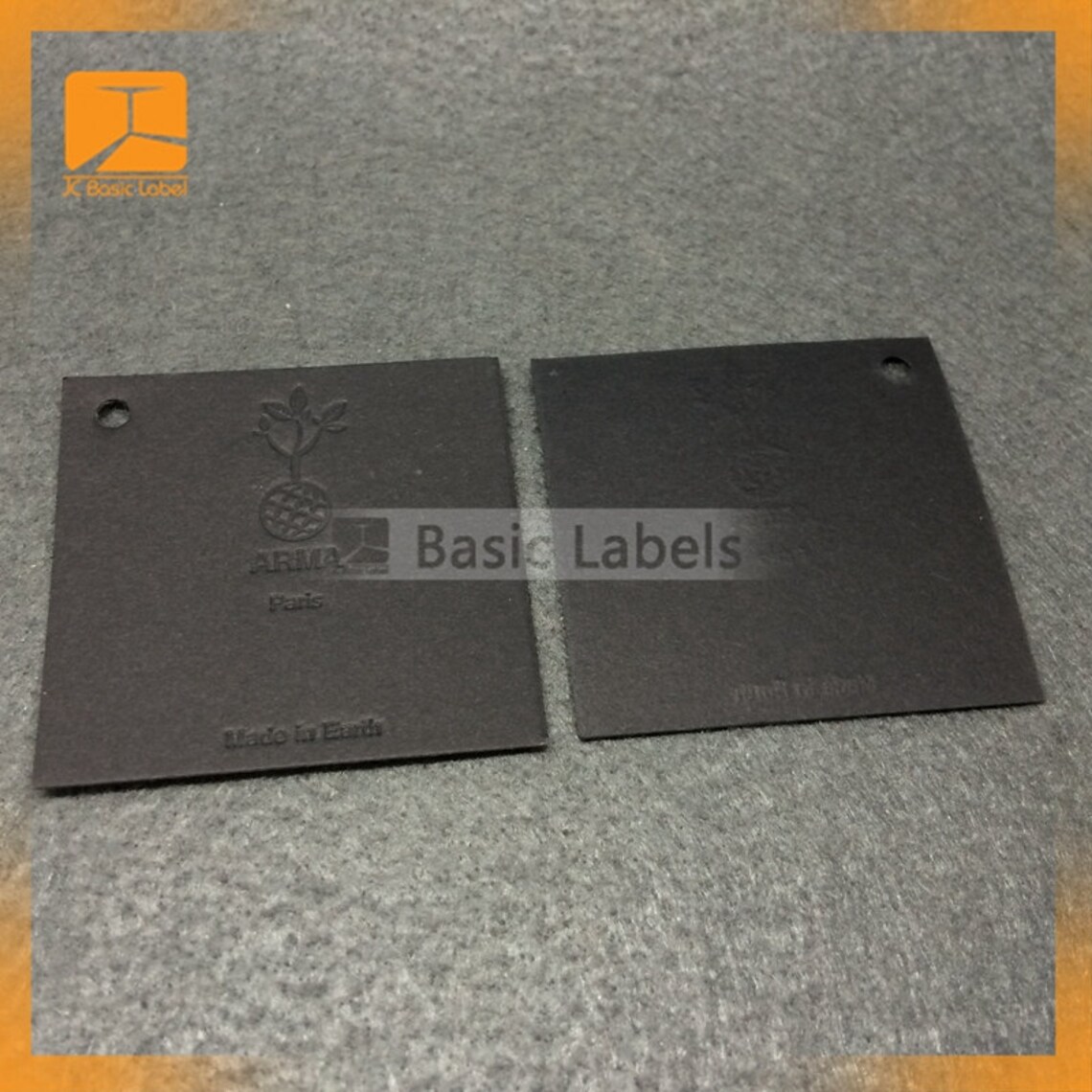 500 Embossed Hang Tags Custom Hang Tags Embossed Tags - Etsy