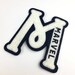 25 Chenille Varsity Letters Custom Chenille Letters Chenille - Etsy