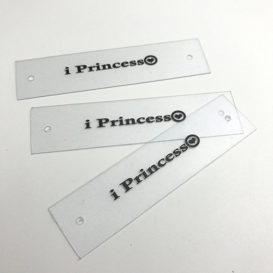 1000 Clear Plastic Hang Tag PVC Hang Tags Custom Plastic - Etsy