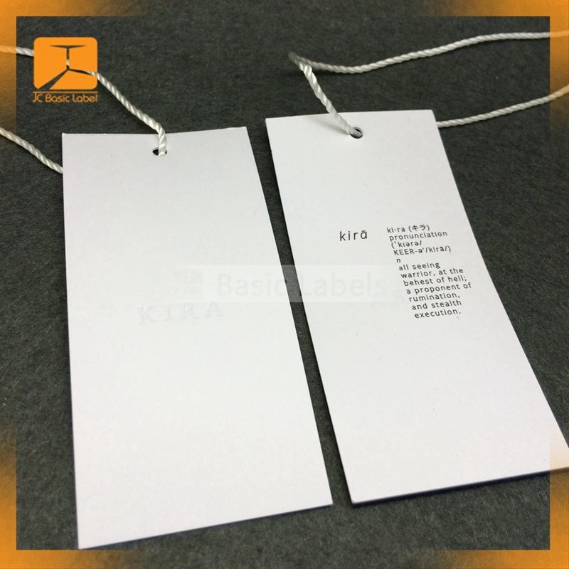 500 Embossed Hang Tags Custom Hang Tags Embossed Tags - Etsy