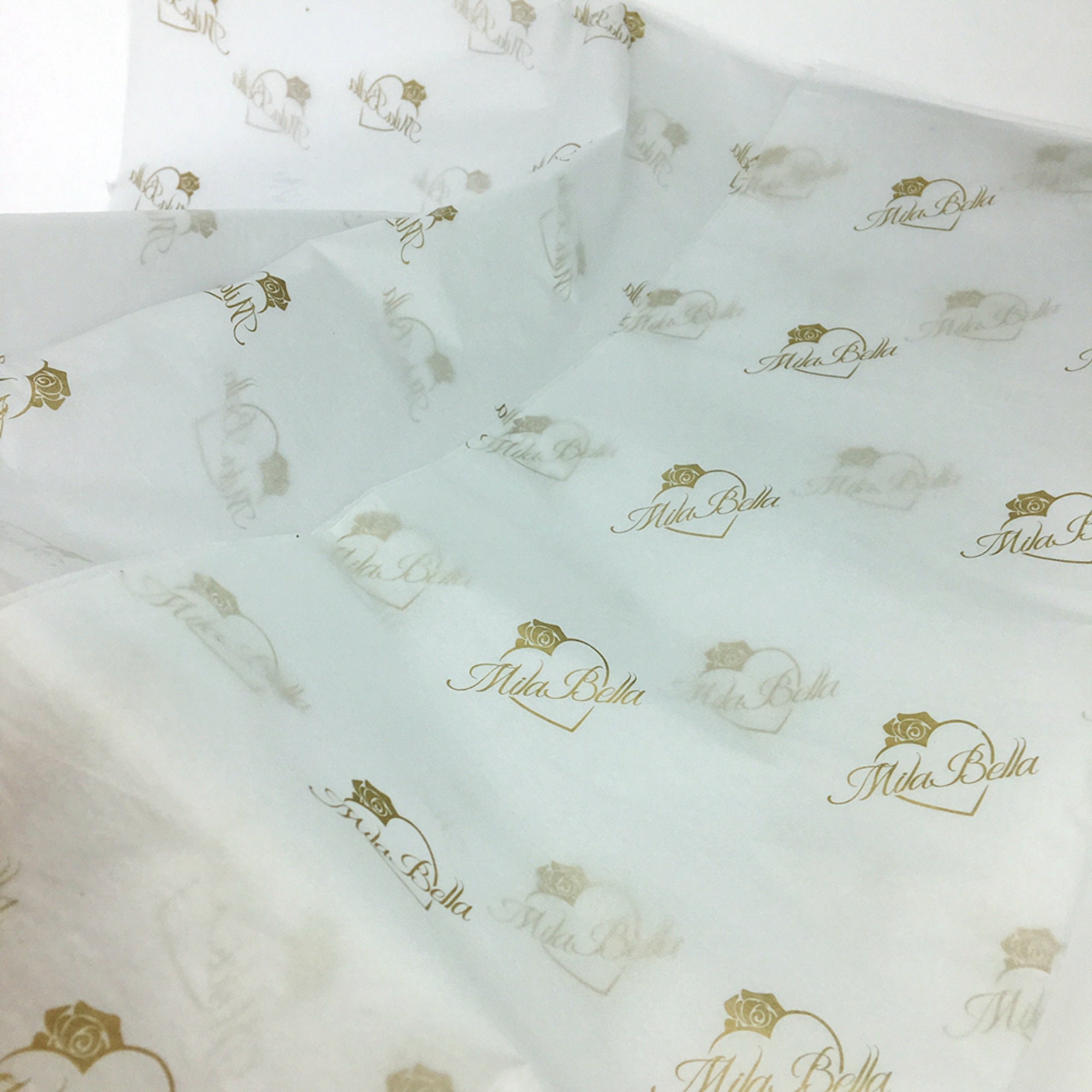 100pcs Custom Tissue Paper Branded Tissue Paper Full Color - Etsy