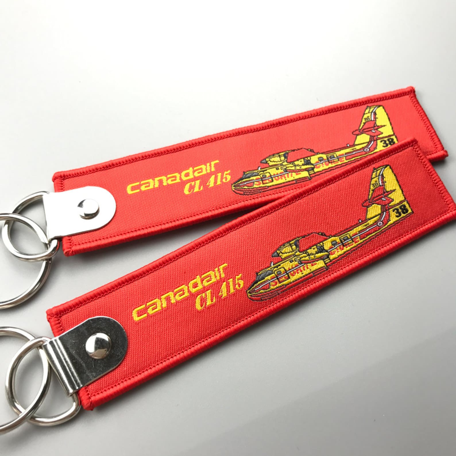 200 Woven Key Tag Flight Key Ring Custom Woven Key Chain - Etsy